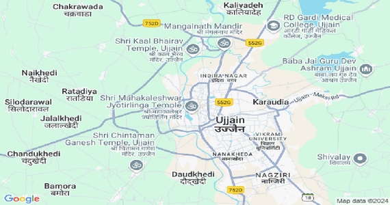 Ujjain Tourist Map Guide – Mumbai Orbit